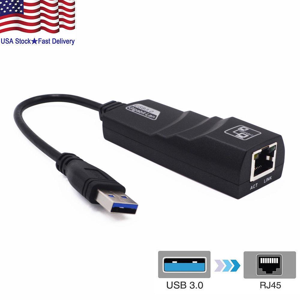 USB Gigabit LAN Adapter For Macbook Pro Mac PC Laptop: Gigabit 1000 Mb ...